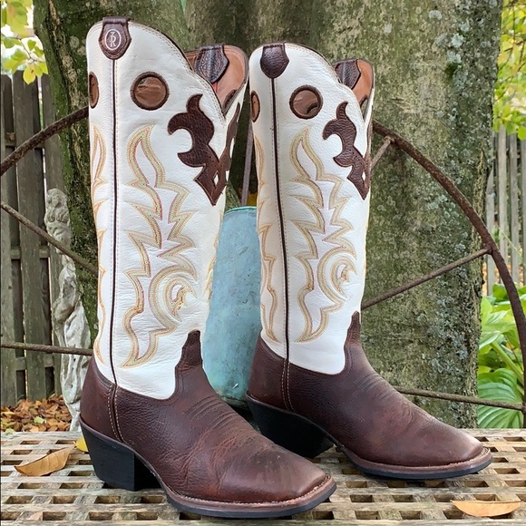 Tony Lama | Shoes | Tony Lama Buckaroo 3r Rr207l Tall Knee High Boots ...